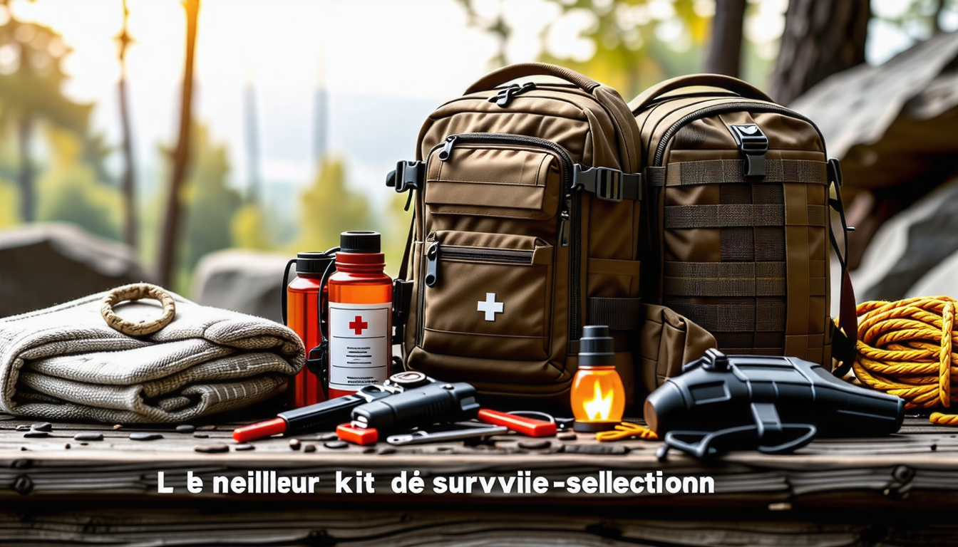 🌲 Prêt pour l'Aventure : Notre Sélection des Meilleurs Kits de Survie! 🏕️